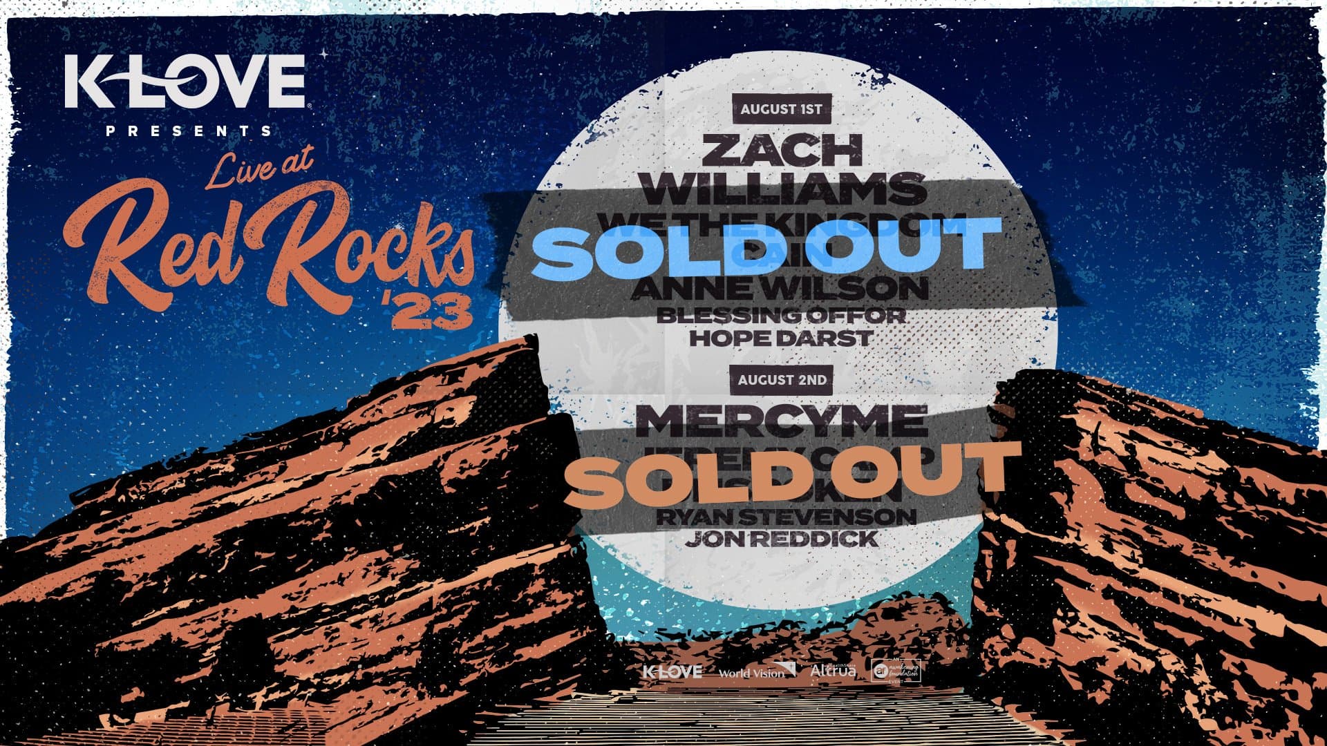 K-LOVE Live at Red Rocks | Positive Encouraging K-LOVE