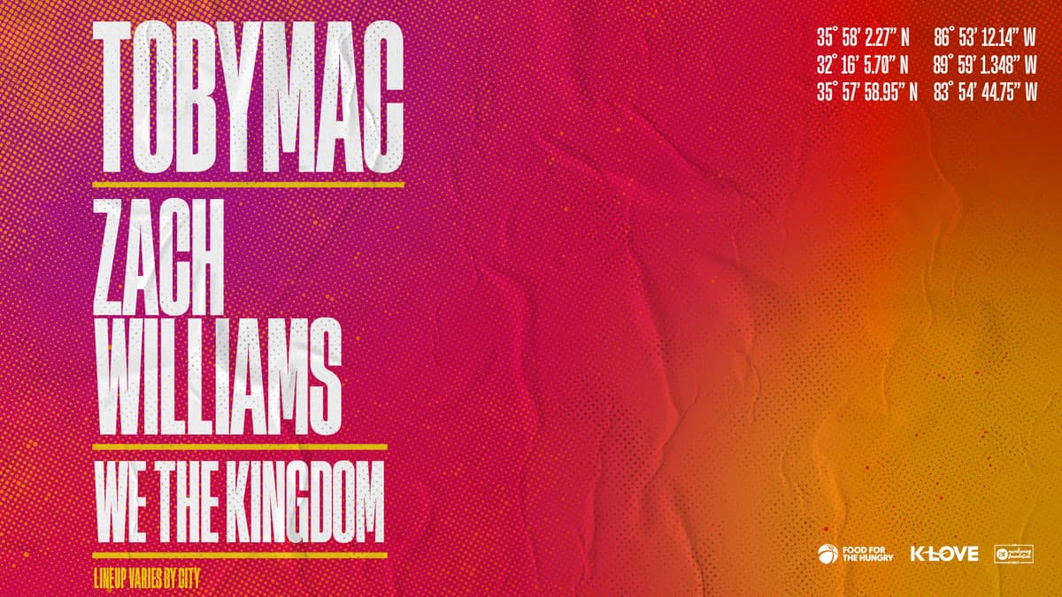 TobyMac, Zach Williams and We The Kingdom: Summer Tour | Positive Encouraging K-LOVE
