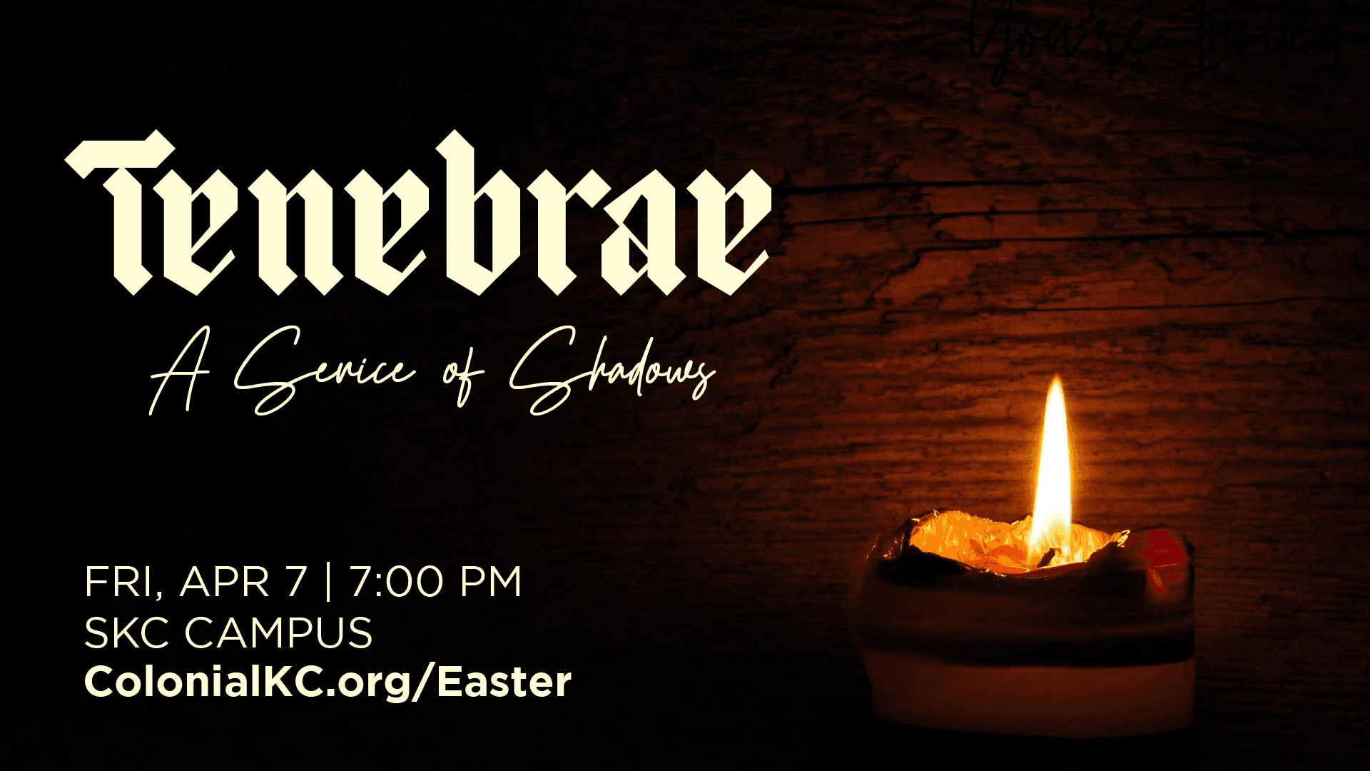 Good Friday- Tenebrae Service | Positive Encouraging K-LOVE